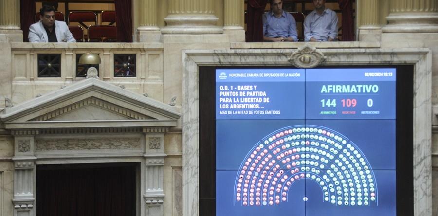 Congreso Diputados Aprobó En General El Proyecto De La Ley Bases